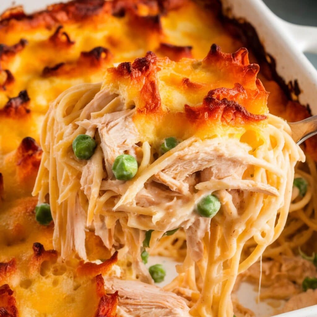 Chicken Tetrazzini Recipe : Creamy, Cheesy & 100% Homemade