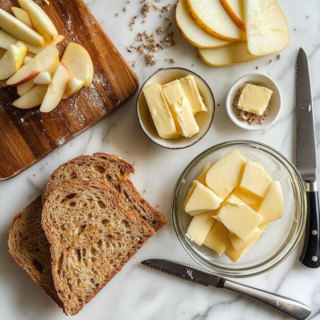 5-Ingredient Easy Apple Grilled Cheese Recipe