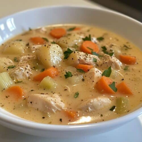 Traditional Chicken Potato Soup