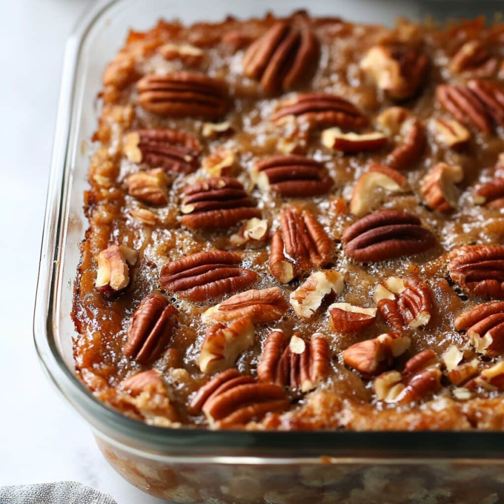 I Tried This Easy Pecan Pie Dump Cake; Now It’s a Family Favorite