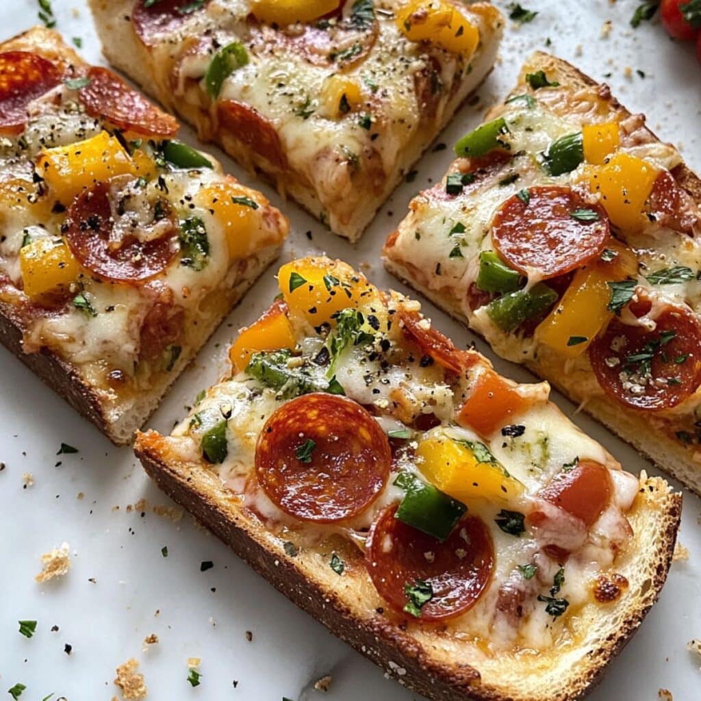 Best 20-Minute French Bread Pizza Recipe (Crispy & Cheesy!)