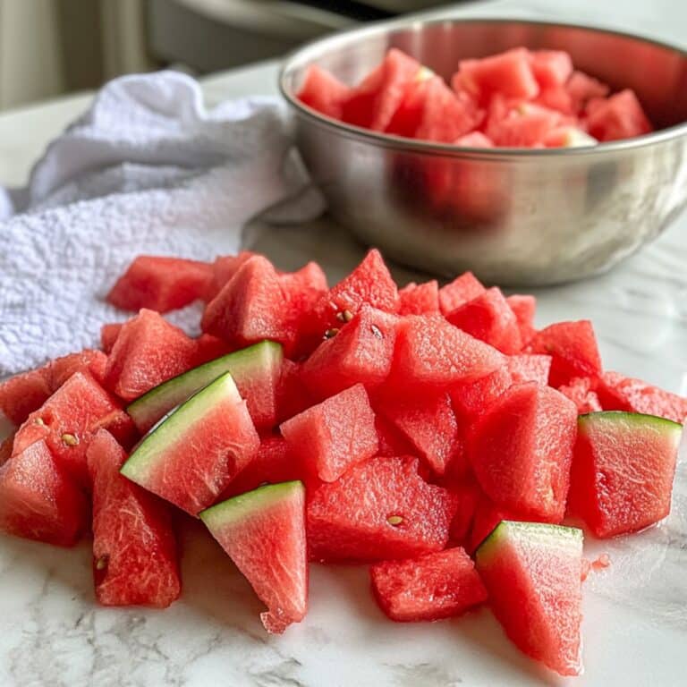 Easy 4-Ingredient Watermelon Juice Recipe (Dietitian-Loved)