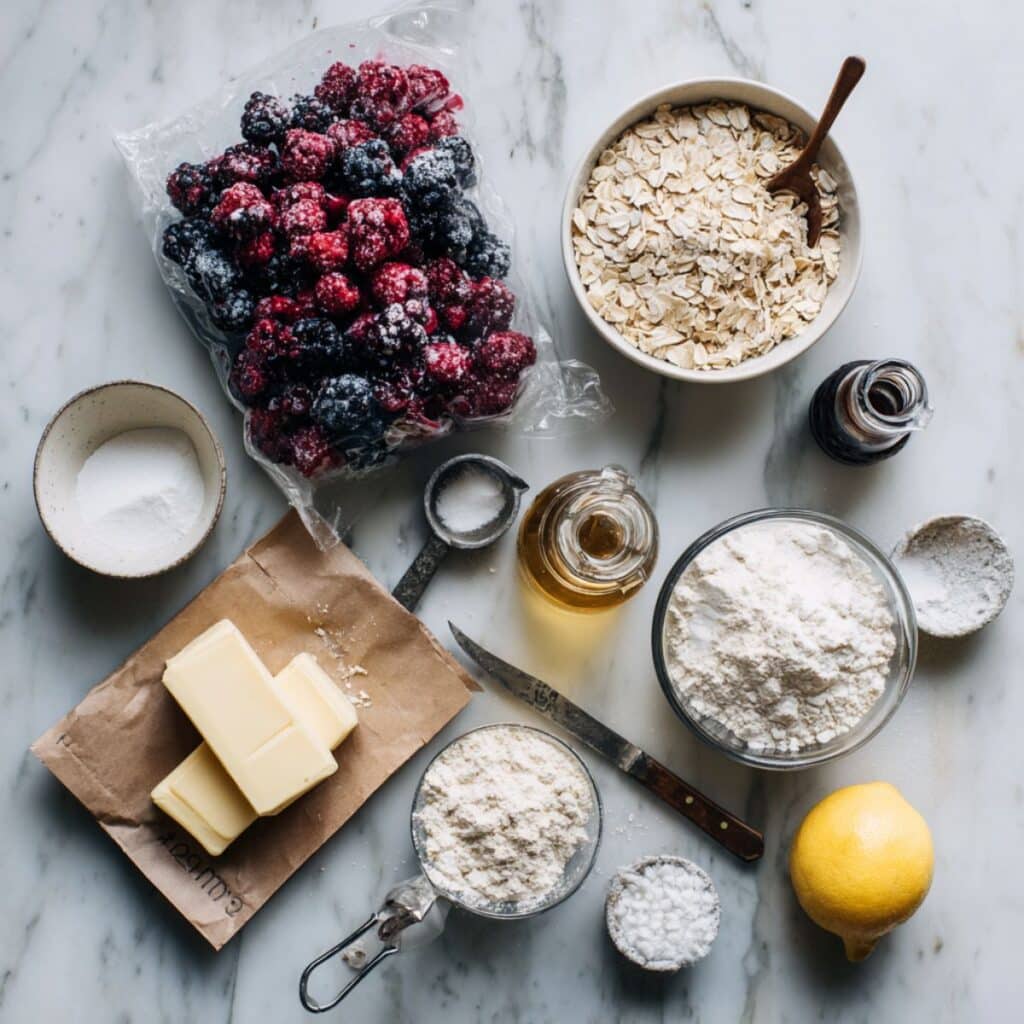 Mixed Berry Crisp with Frozen Berries : Easy Comfort Dessert