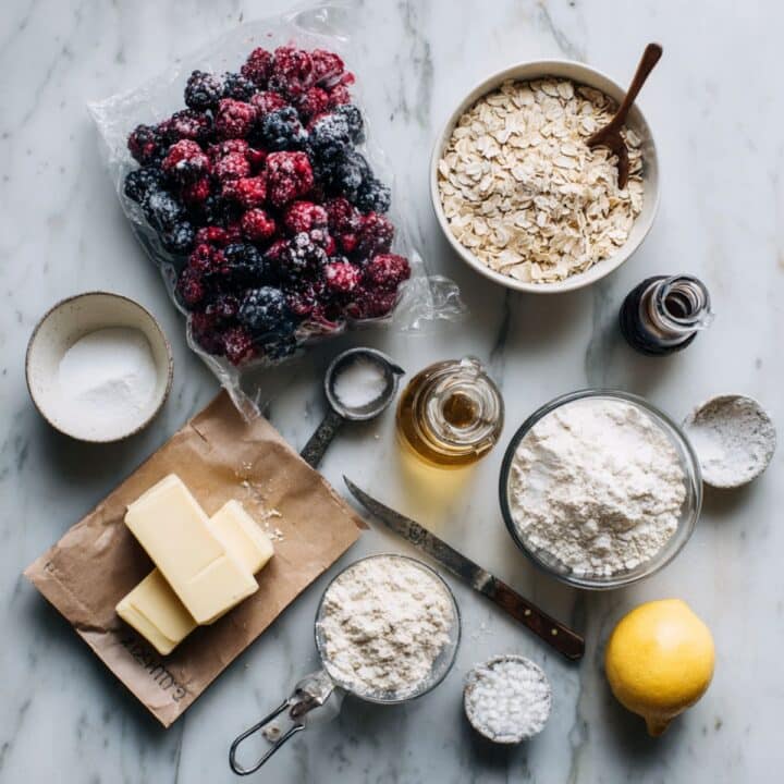 Mixed Berry Crisp with Frozen Berries : Easy Comfort Dessert