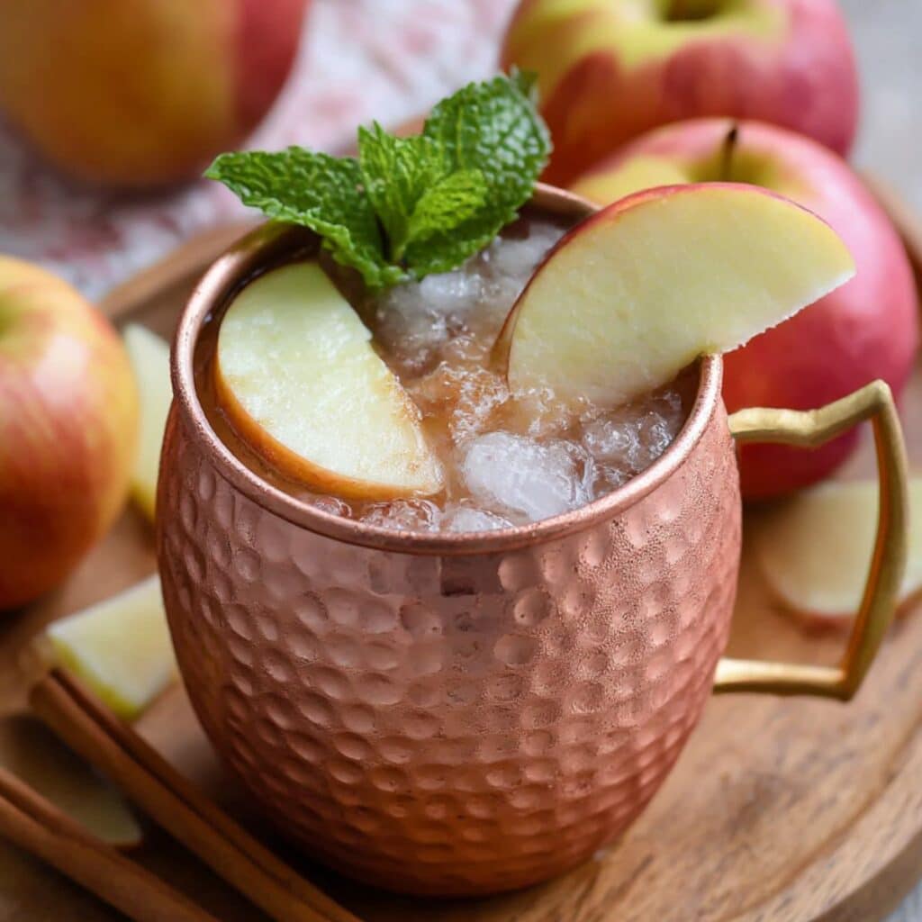 This Easy Apple Cider Moscow Mule Tastes Like Autumn