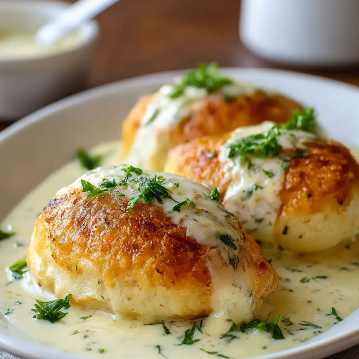 These Easy & Fluffy Chicken Pillows Are Dangerously Addictive