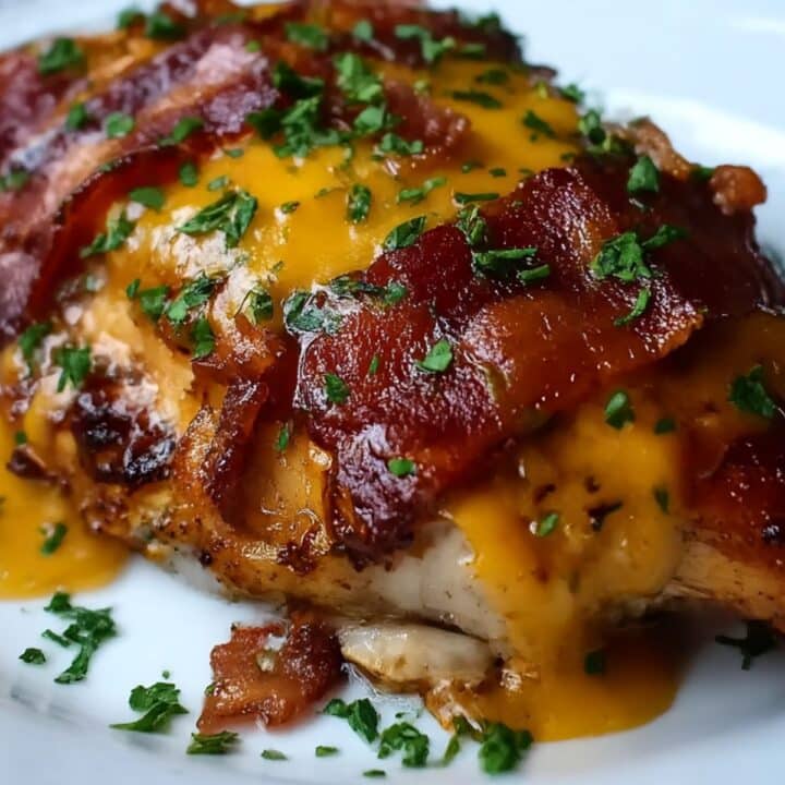 Best Cowboy BBQ Bacon Cheddar Chicken Everyone Goes Wild For