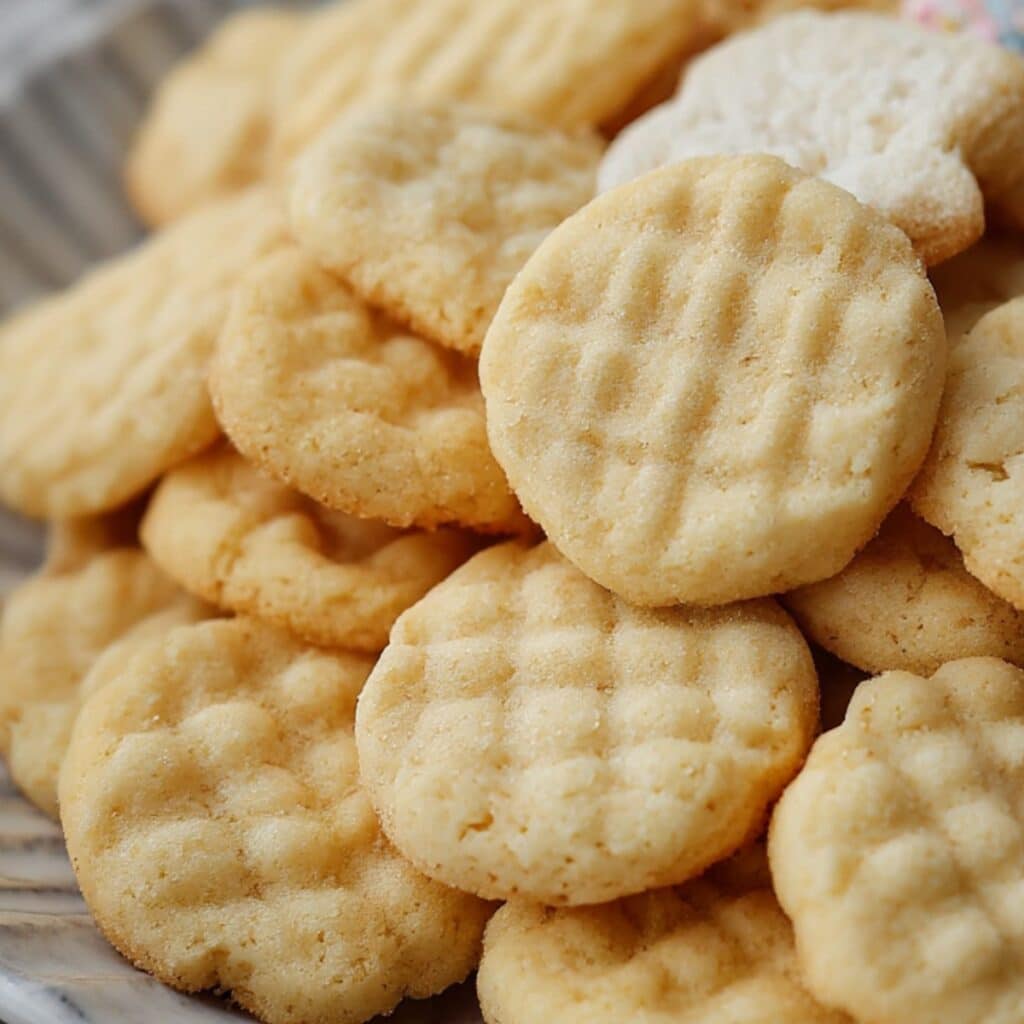 Easy Mini Sugar Cookies (Perfect Christmas Bite Size Treats!)