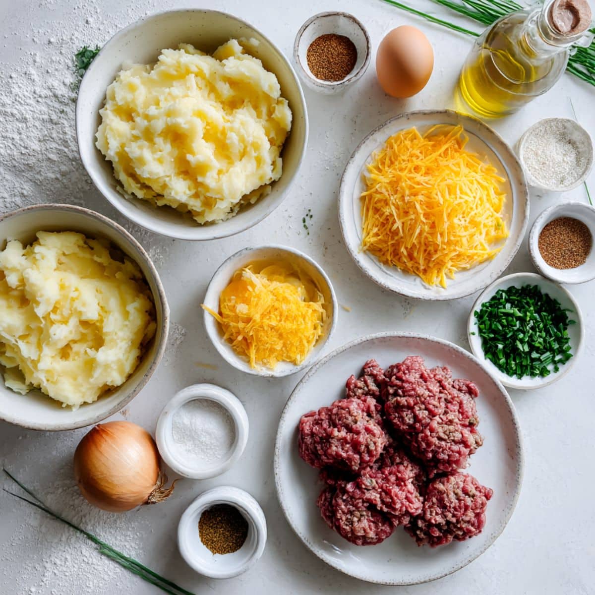Easy Stuffed Potato Pancakes with Ground Beef (So Crispy!)