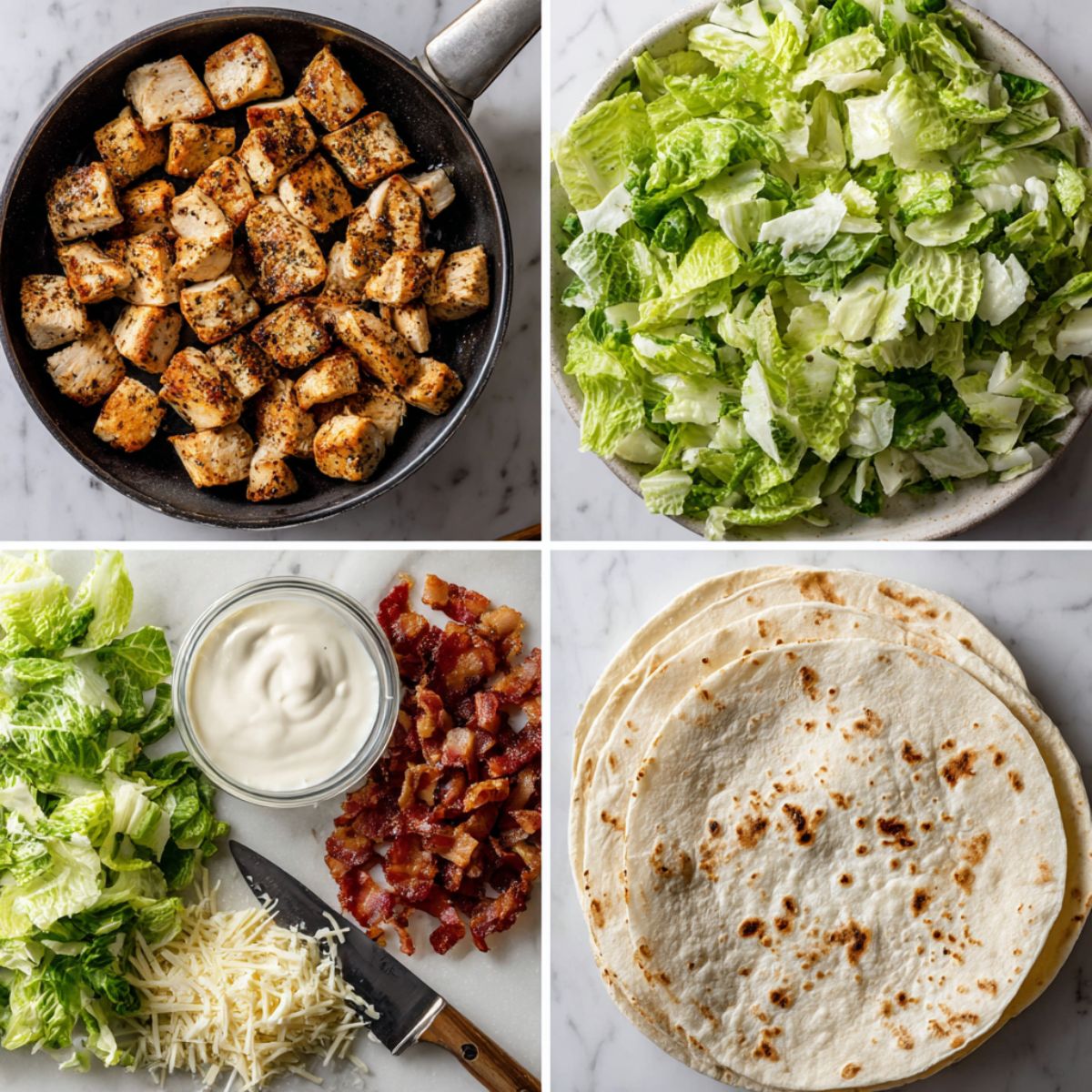 Easy Chicken Caesar Wraps Recipe (Better Than Takeout)