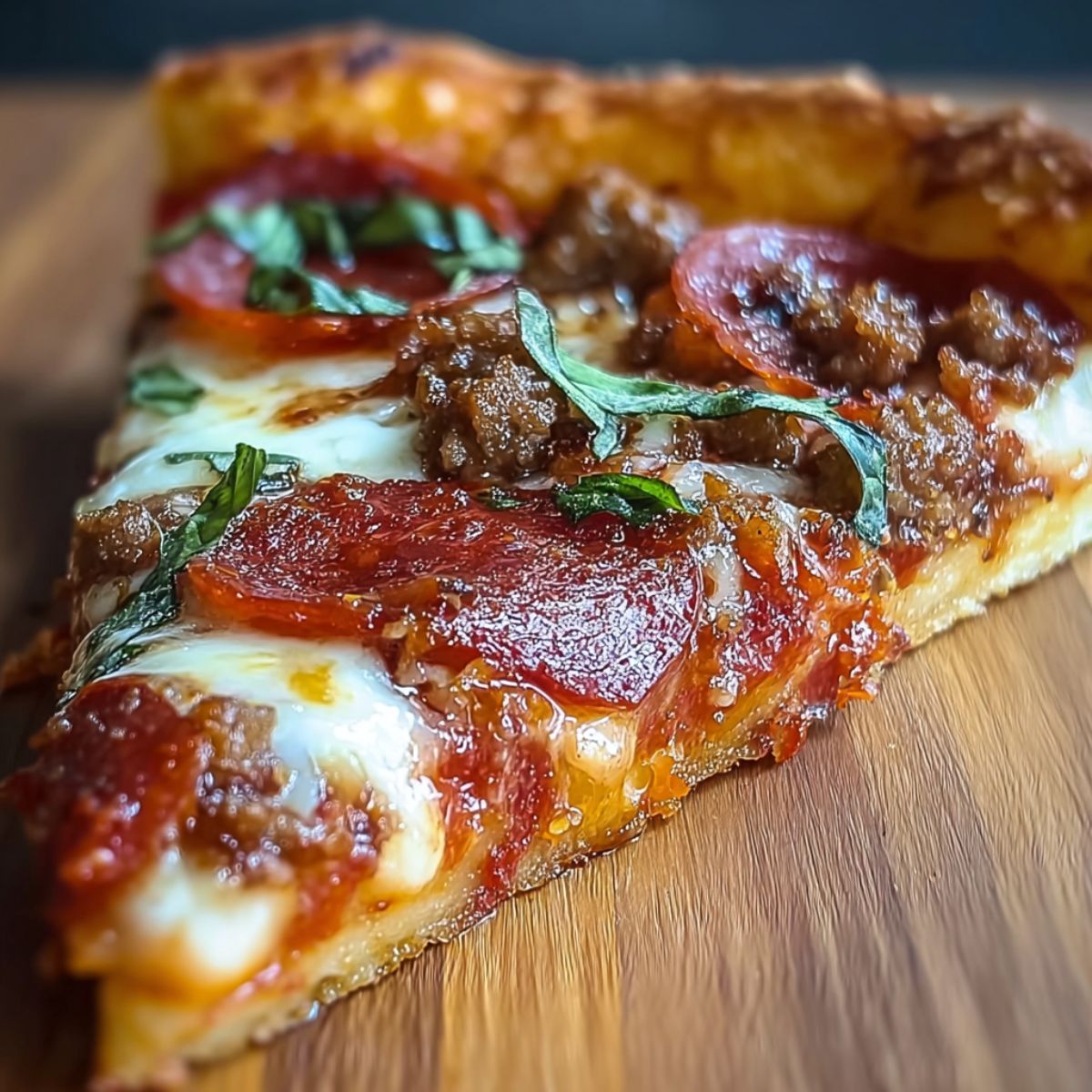 Easy Pizza Burger Pie Recipe (Uses Refrigerated Dough)