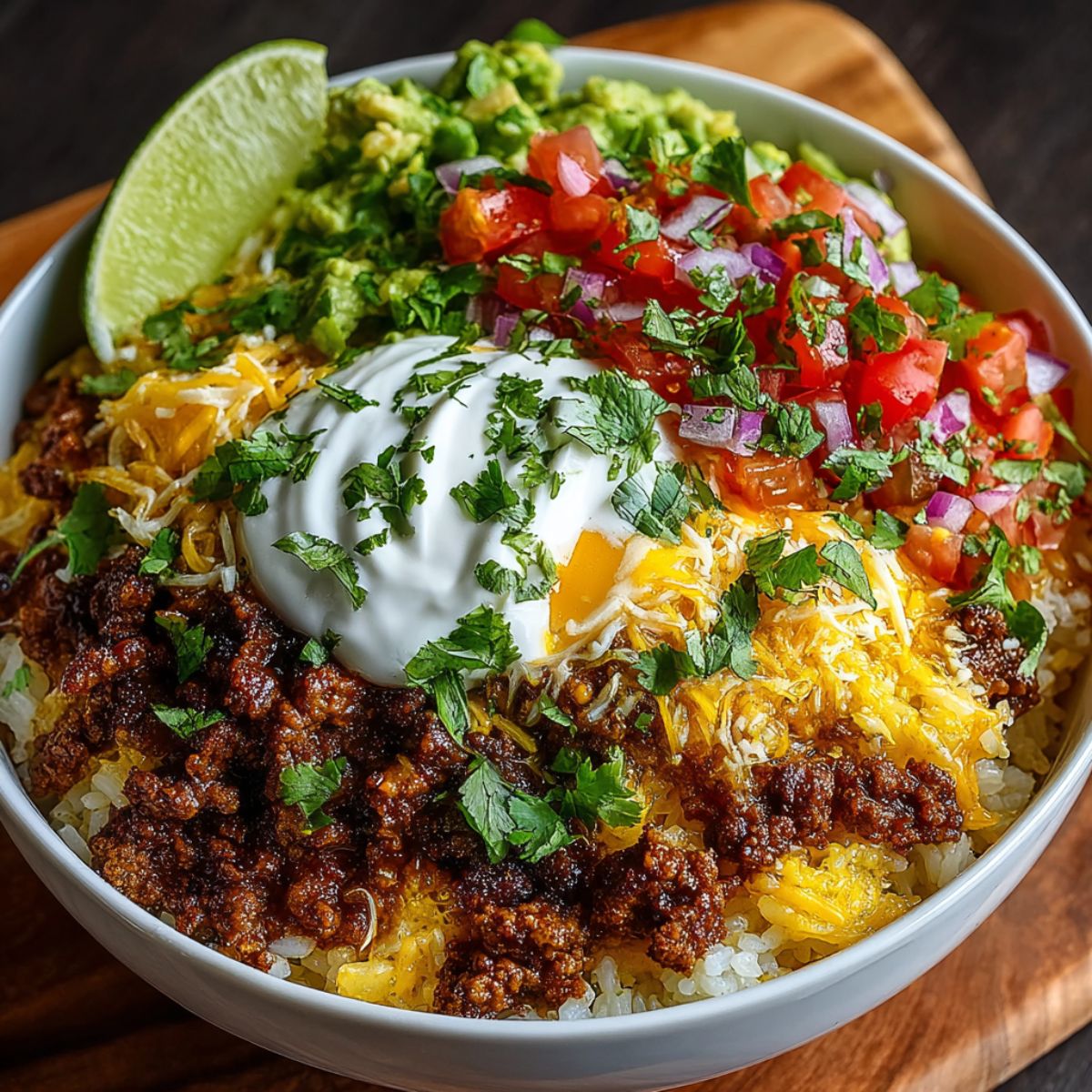 Easy Taco Rice Bowl Recipe: 20 Minute Dinner