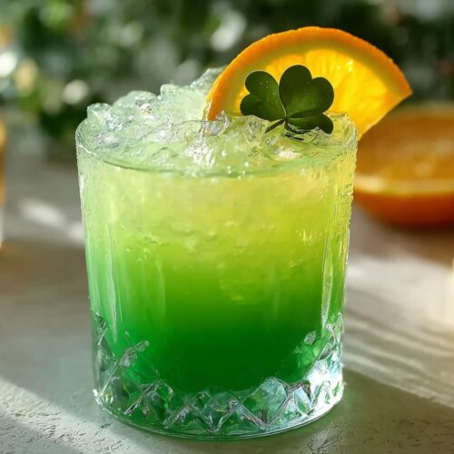 4 Step Easy Leprechaun Lemonade